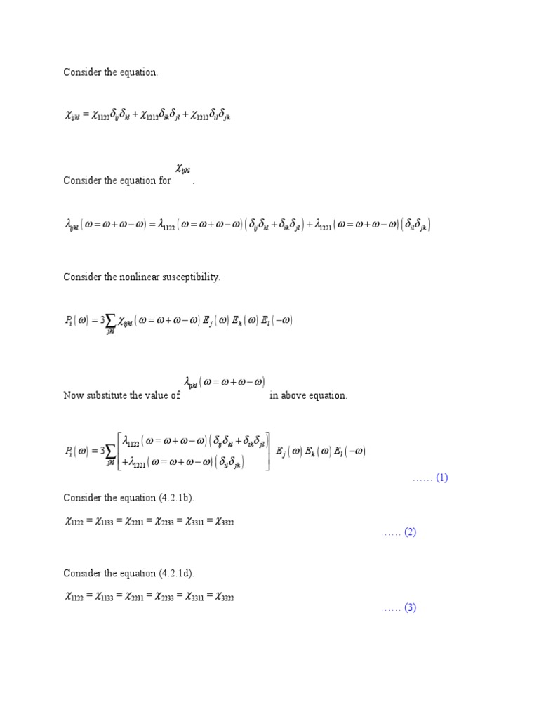 Consider The Equation | PDF | Equations | Mathematical Objects