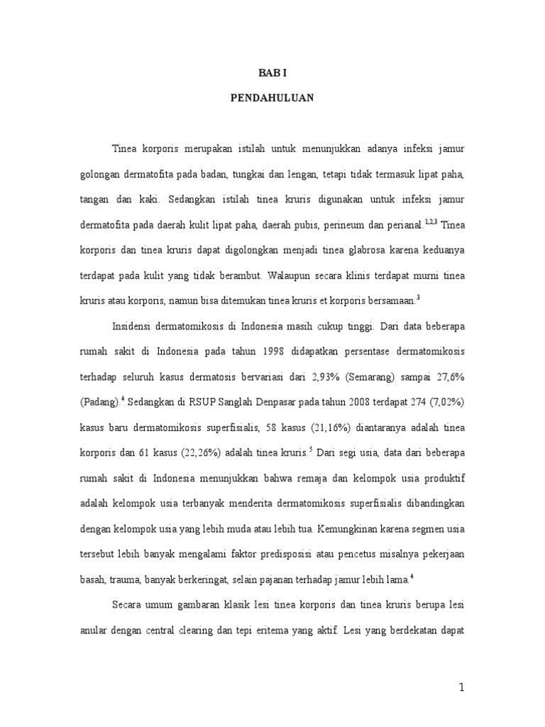 Lapsus TINEA KRURIS | PDF