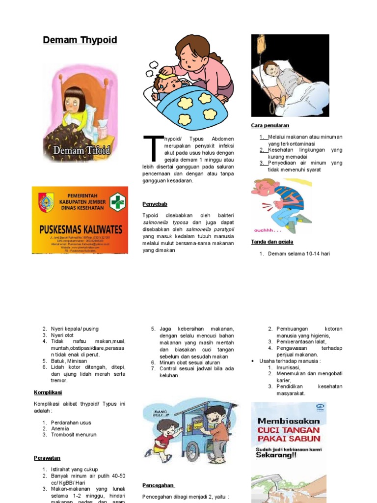 Gejala dan Pencegahan Demam Tifoid | PDF