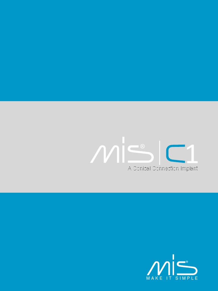 MIS Implants C1 Catalog (MC-CONEN) Rev13 | PDF | Dental Implant ...