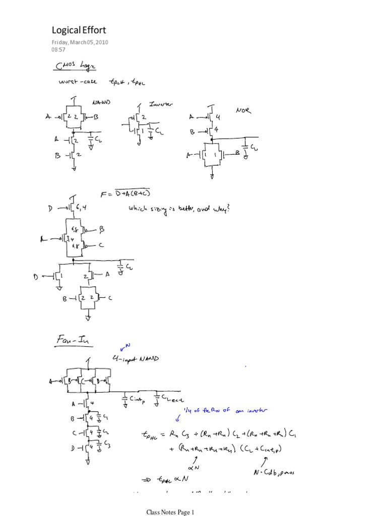 10 LogicalEffort | PDF