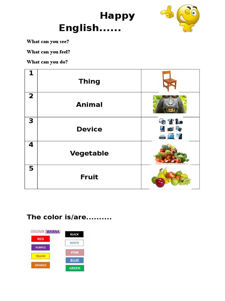 Happy English | PDF