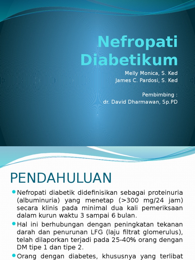 Nefropati Diabetikum | PDF
