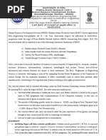 BARC DGFS 2025 Recruitment Guide | PDF | Engineering | Biotechnology