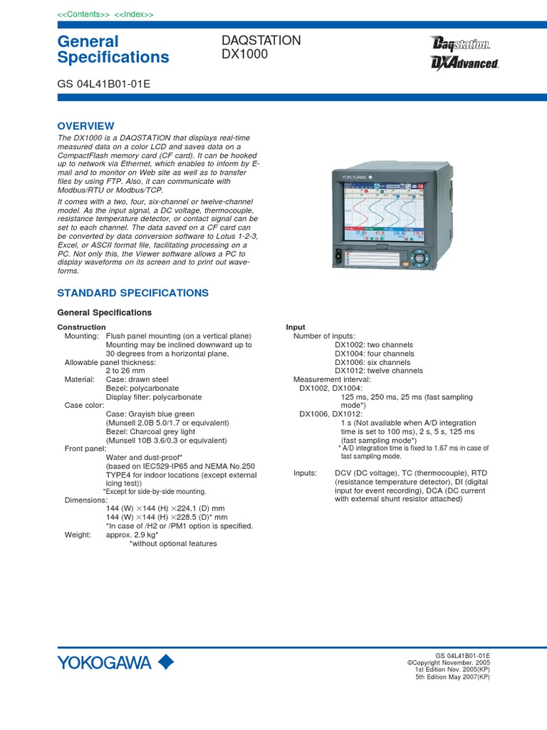 dx1000 Gs | PDF | File Transfer Protocol | Power Supply