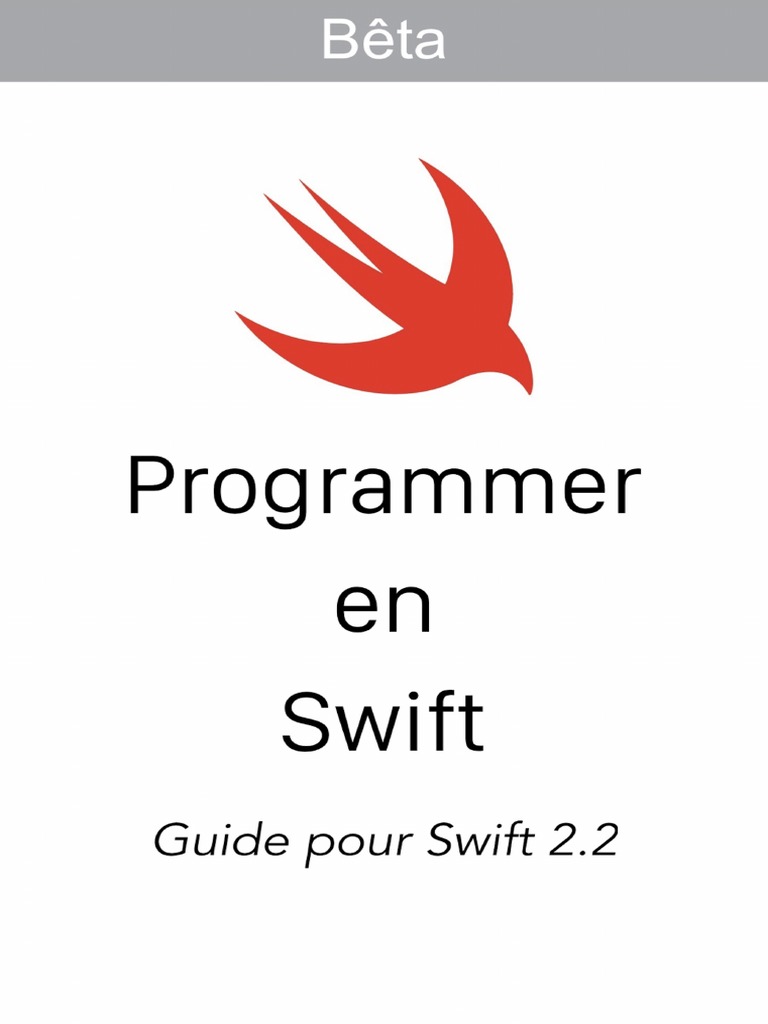 The Swift Programming Language in French Ohxpr832 | PDF | Swift (Programming Language ...