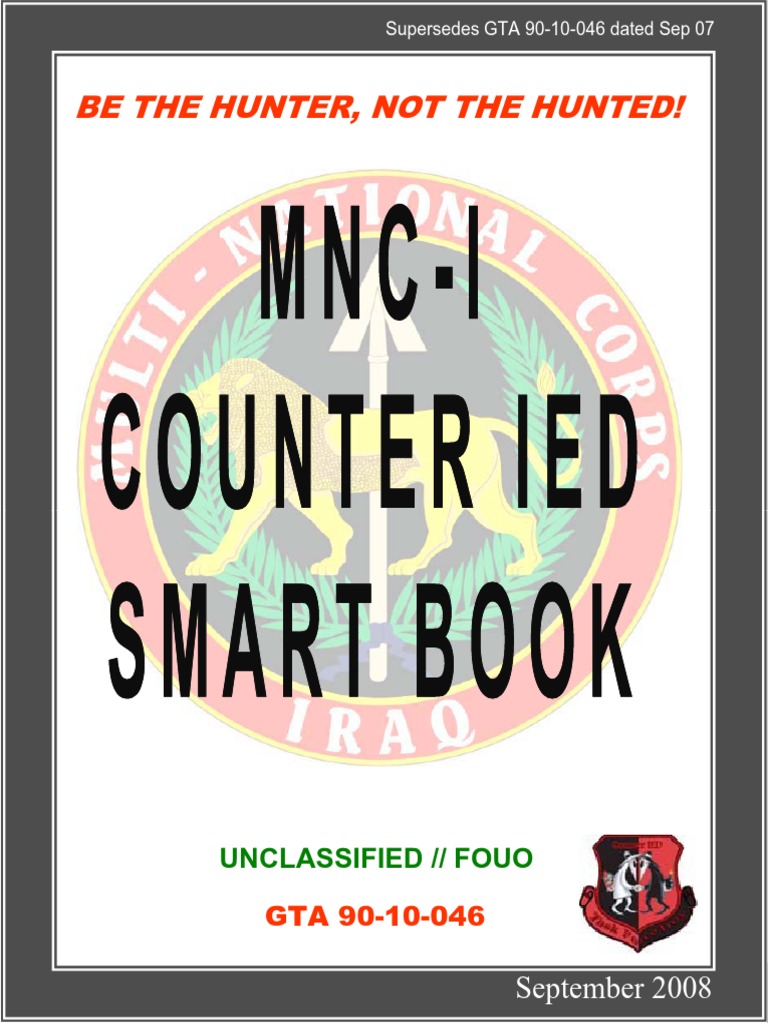 Counter Ied Tips PDF | PDF | Improvised Explosive Device | Armed Conflict