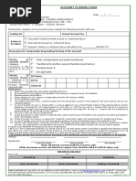 Closure Form 2 | PDF | Securities (Finance) | Market (Economics)
