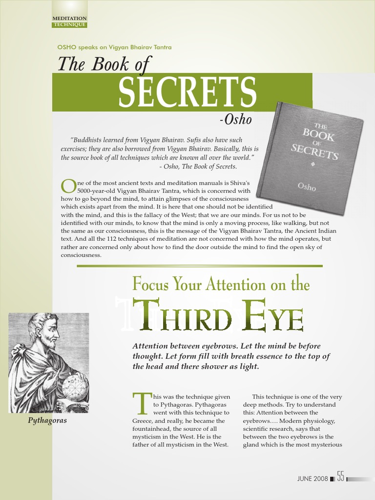 15 The Book of Secrets | PDF | Prana | Hypnosis