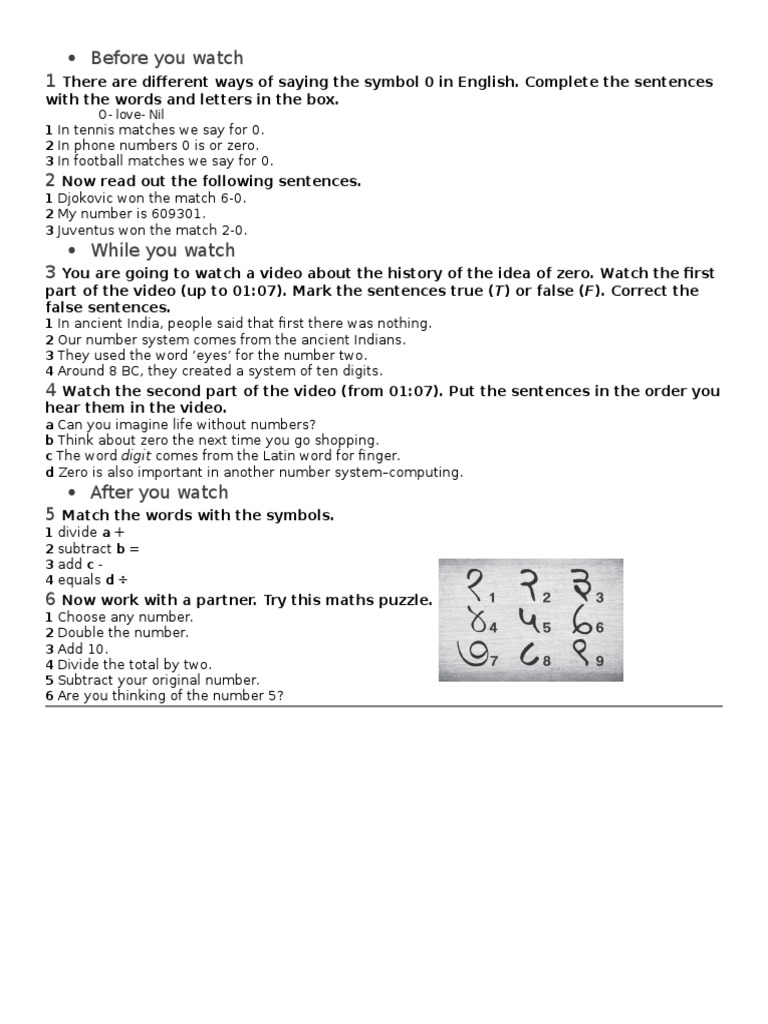 Before You Watch | PDF