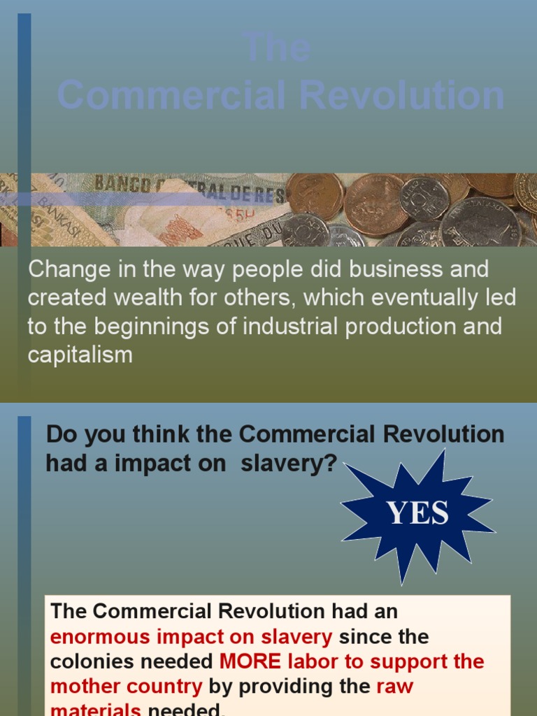 Commercial Revolution | PDF | Mercantilism | Capitalism