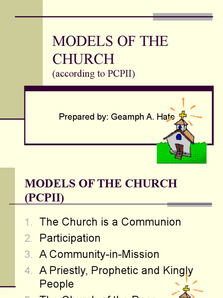 Church Models: Priestly, Prophetic, Kingly | PDF