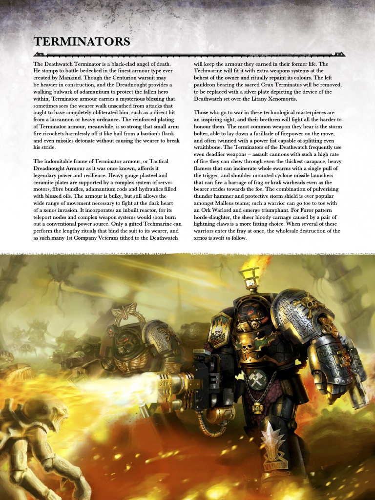 Wh40k - DeathWatch - Codex 7E 11 PDF | PDF