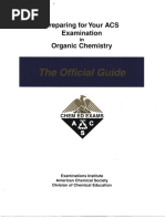 ACS Study Guide | PDF | Chemistry | Physical Chemistry