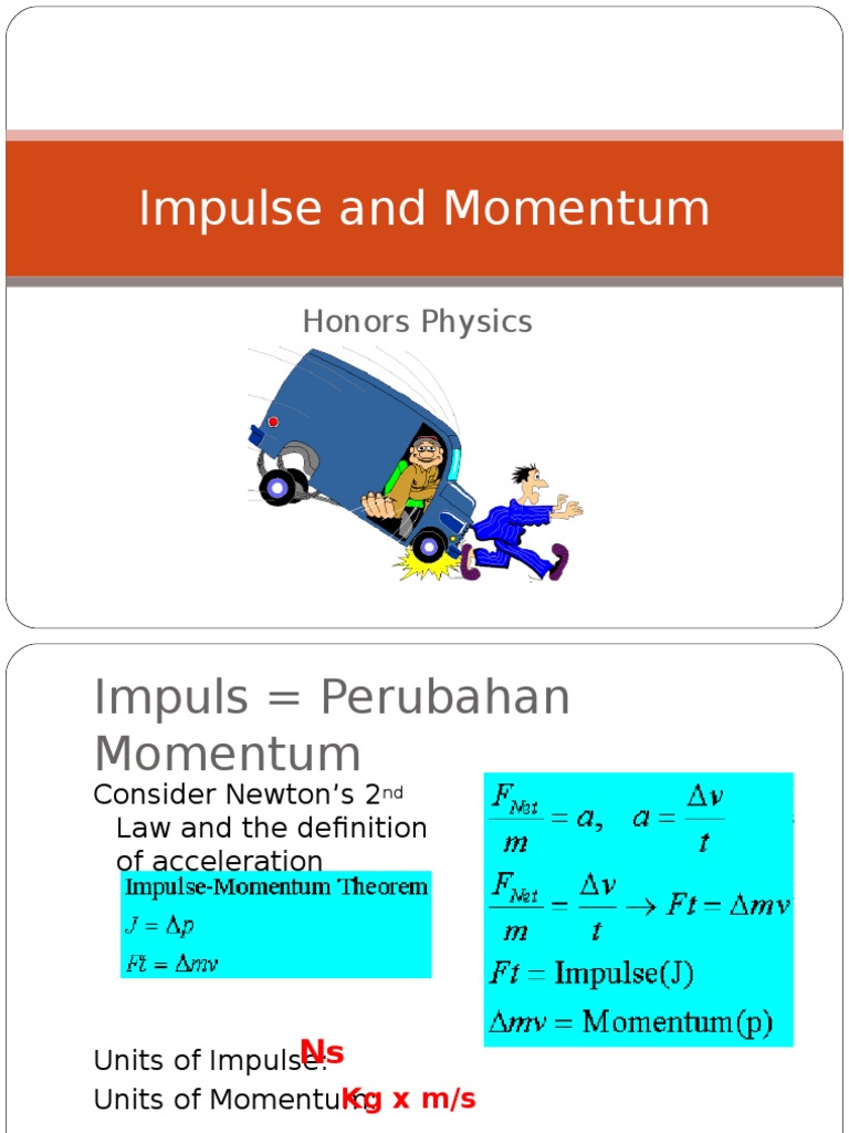 Impuls Dan Daya Impuls | Collision | Momentum