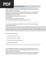 AHA ACLS Megacode Scenarios | PDF | Cardiopulmonary Resuscitation ...