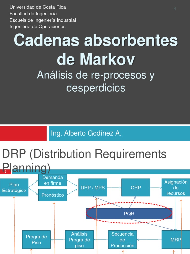 Cadenas Absorbentes de Markov | PDF | Conceptos matemáticos | Science