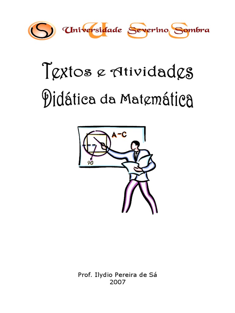 Apostila 1 Didatica Da Matematica | PDF | Ensino de Matemática ...