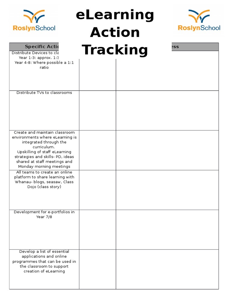Elearning Tracking | PDF | Educational Technology | Education Theory