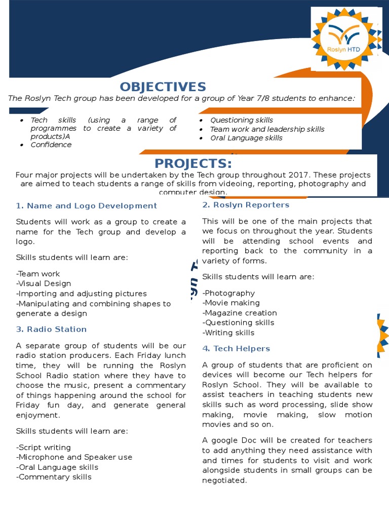 Overview Leaflet | PDF | Learning | Communication