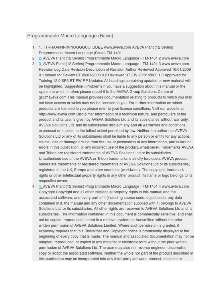 Programmable Macro Language | PDF | Subroutine | Parameter (Computer ...