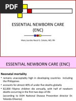 Unang Yakap DOH EINC | PDF | Infants | Breastfeeding