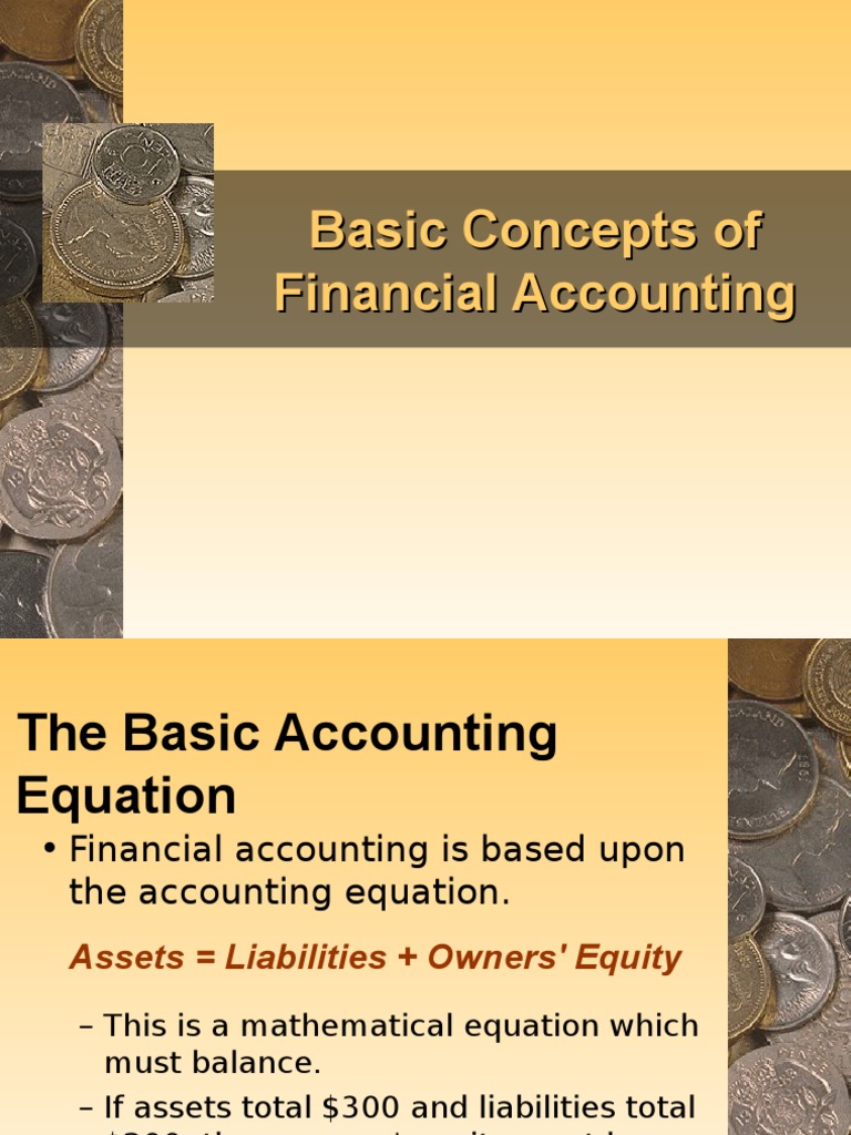 Basics Financial Accounting | PDF
