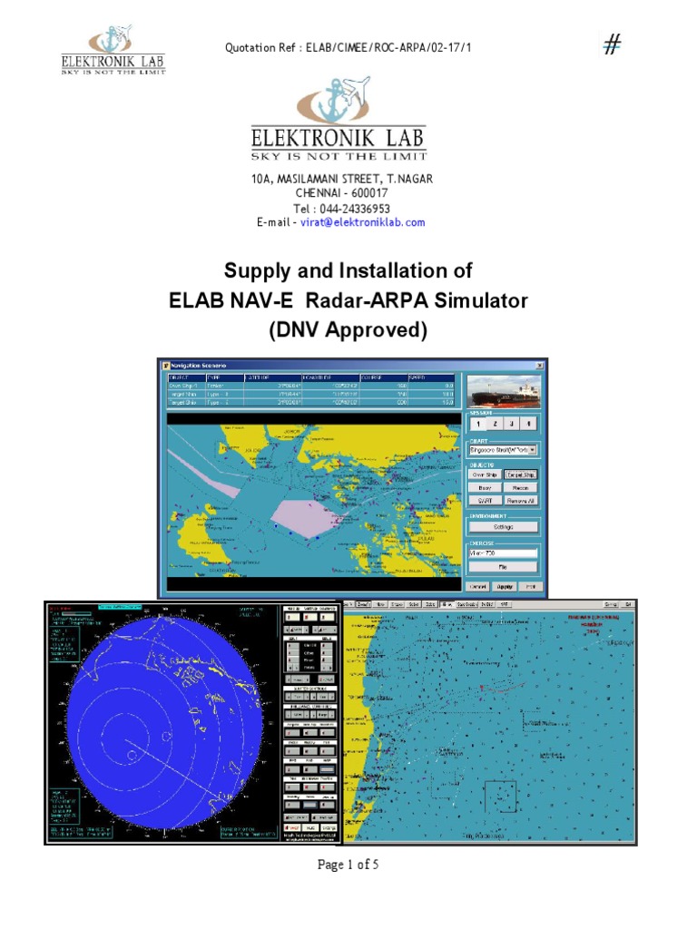Radara Arpa Simulator | PDF | Simulation | Radar