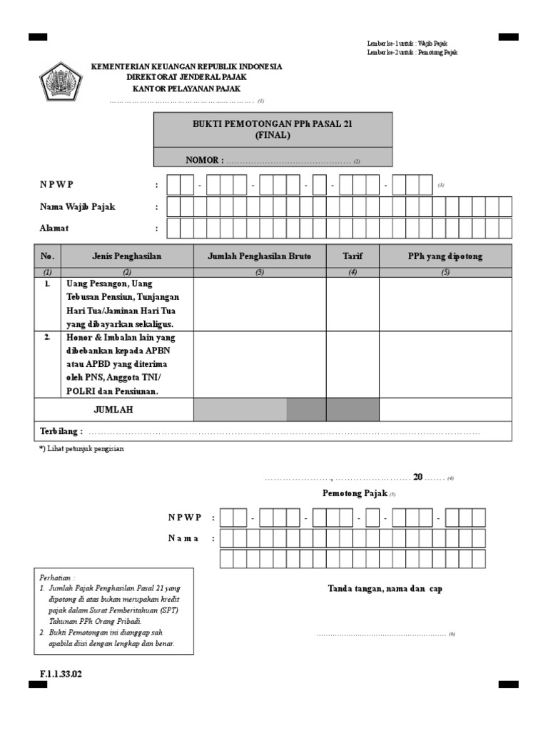 BuPot 21 Final | PDF