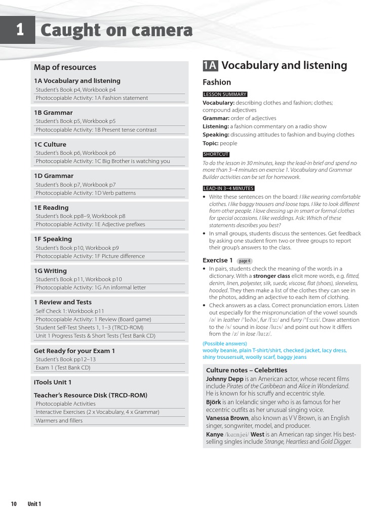 Teachers Book Solutions Intermediate | PDF | Closed Circuit Television ...