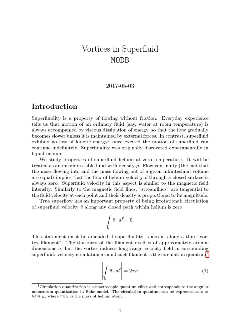 APhO 2017 Theory 1 Solution | PDF | Vortices | Fluid Dynamics