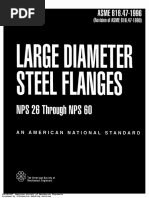 API 6A Type 6BX 10000 Psi Flange Dimensions (Metric) | PDF | Plumbing ...