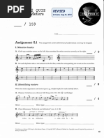Grade 1 Music Theory Exercises | PDF | Scale (Music) | Notation
