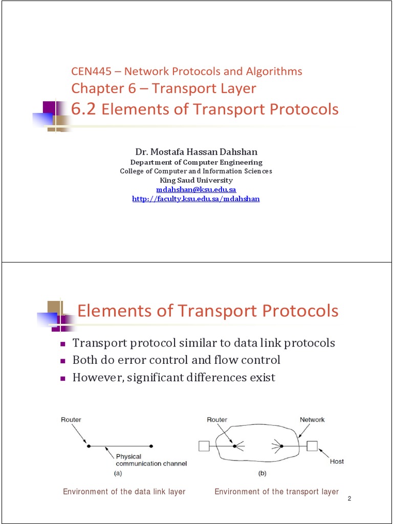 Understanding the Key Elements and Establishment of Transport Layer ...