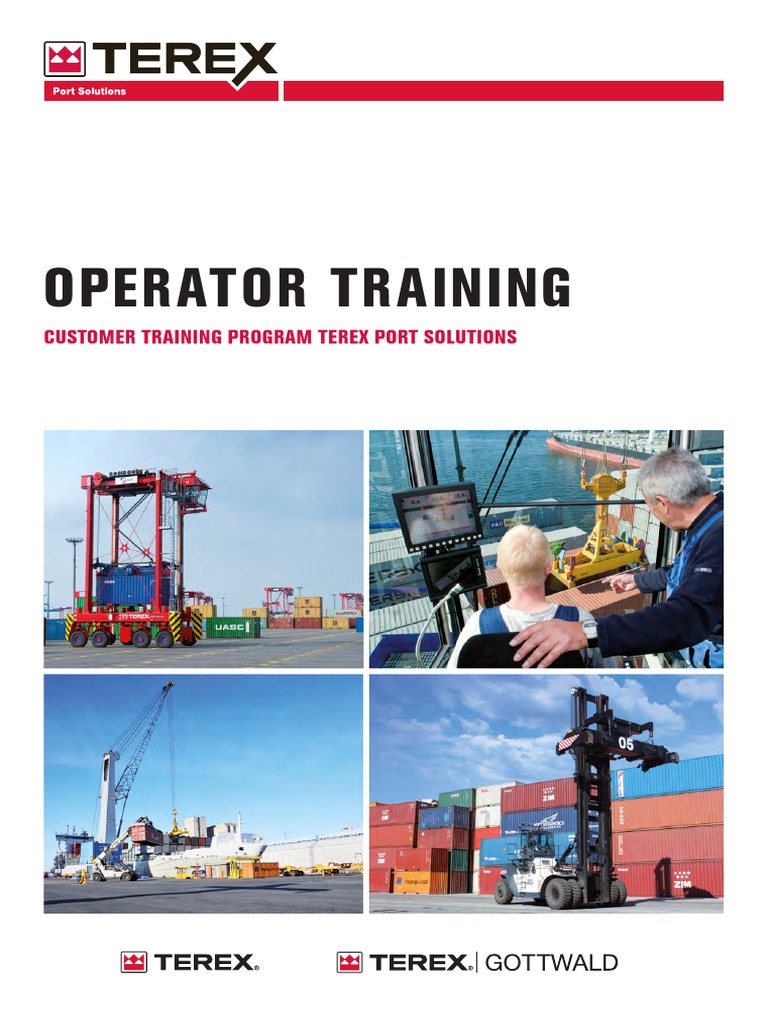 Operator Training PDF | PDF | Crane (Machine) | Driving