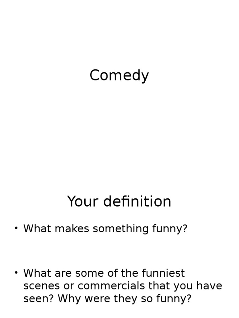 Types of Humor | PDF | Humour | Comedy