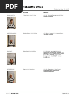Flathead County Sheriff's Office - Jail Roster | PDF | Driving Under ...