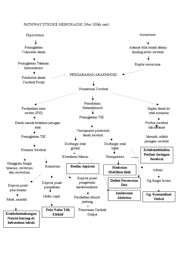 Pathway Stroke Hemoragik
