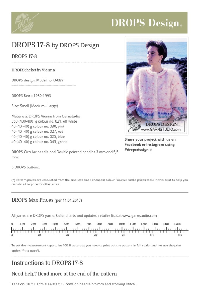 DROPS 17-8 - DROPS Jacket in Vienna - Free Pattern by DROPS Design ...