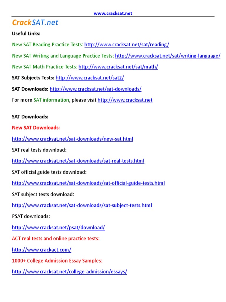 New SAT Math Practice Questions-System of Linear Equations and ...