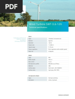 Gamesa G58 850kw | PDF | Wind Turbine | Electric Generator