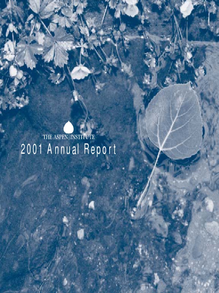 Annual Report 2001 | PDF