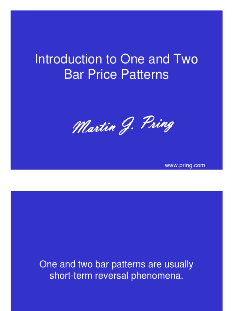 Martin Pring 1 and 2 Bar Price Patterns | PDF | S&P 500 Index ...