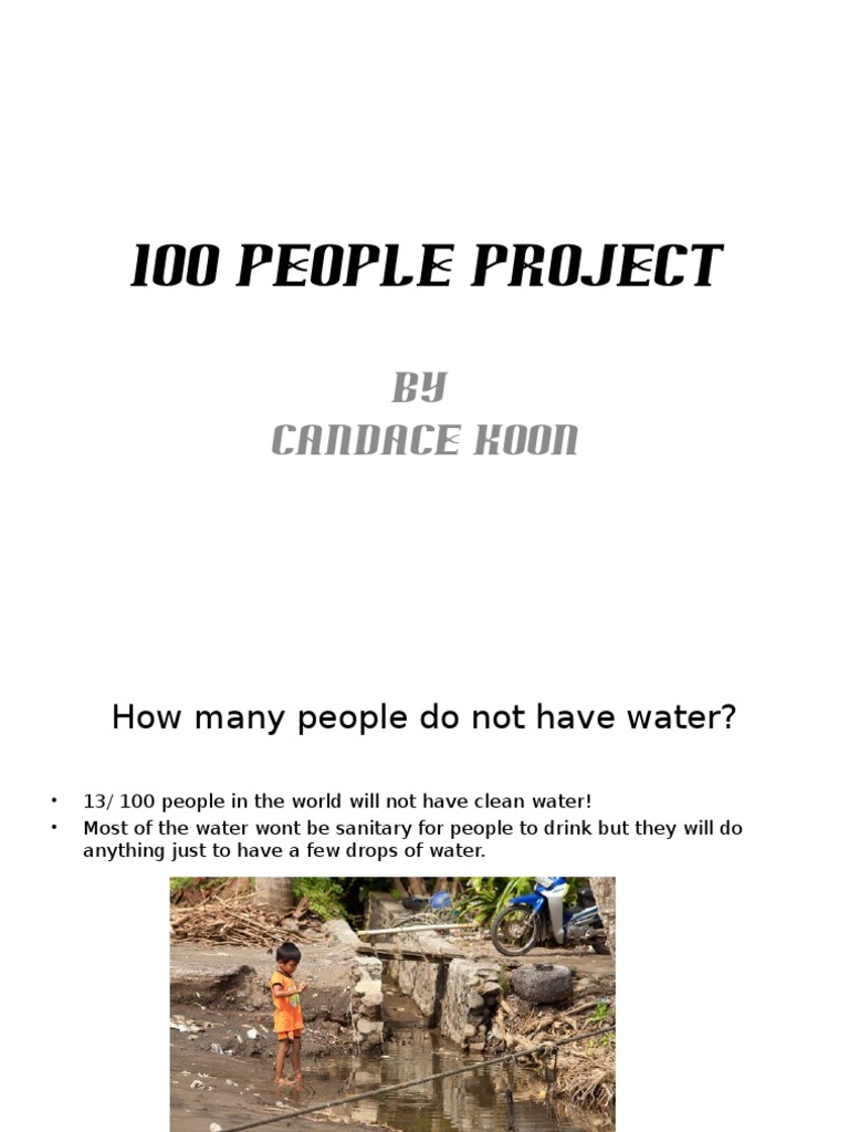 100 People Project | PDF