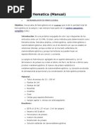 Uso y características de la pipeta de Thoma | PDF