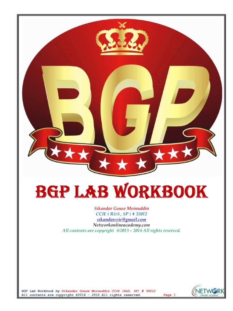 Sikandar BGP Workbook | PDF