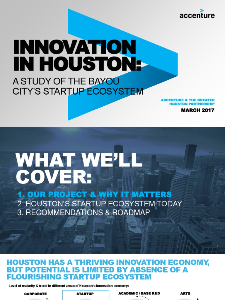 Accenture Innovation in Houston Final Report-VF3 | PDF | Venture ...