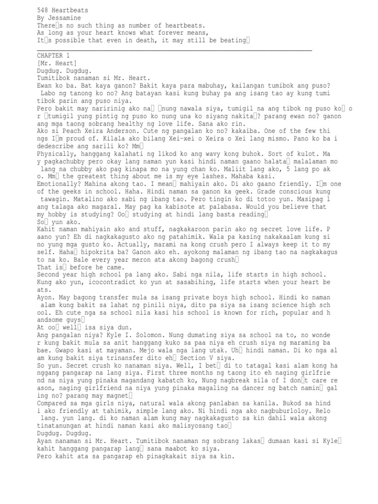 548 Heartbeats | PDF