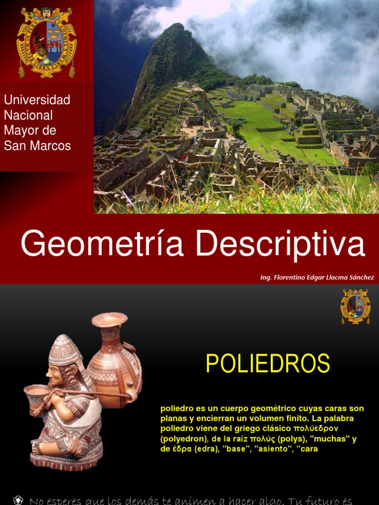 Interseccion de Poliedros Geometria Descriptiva | PDF | Euclides | Espacio