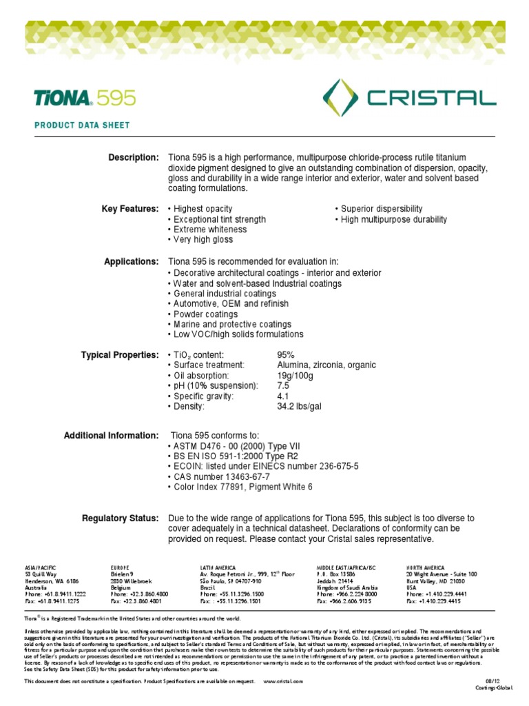 Tiona Quimicoplásticos PDF | PDF | Specification (Technical Standard ...